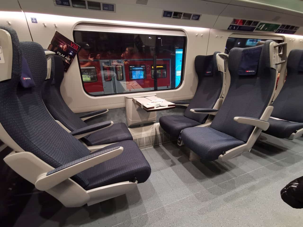 ECE 451 Frankfurt - Mailand Tripreport Traintrip Familien Reiseblog