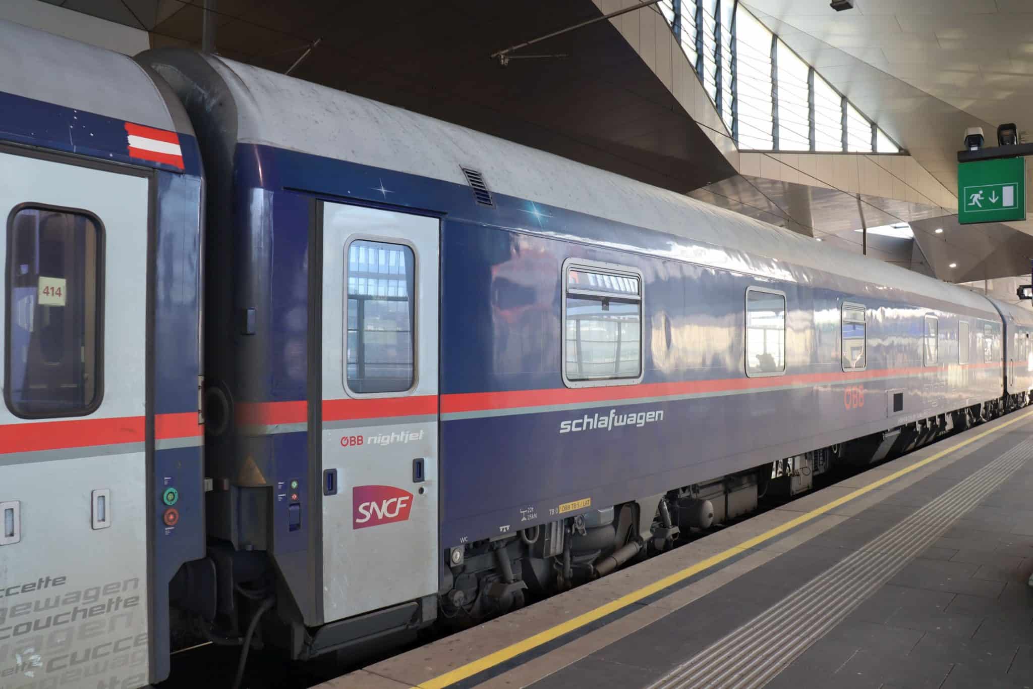 Nachtzug Berlin - Im Nightjet nach Wien - Reens-Blog.de